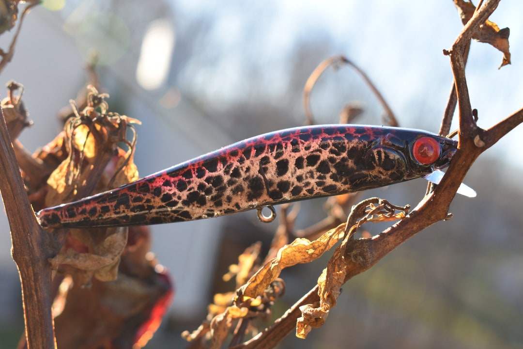 Howell Custom Lures - Gold Tiger - Custom Painted Fishing Lure - Etsy