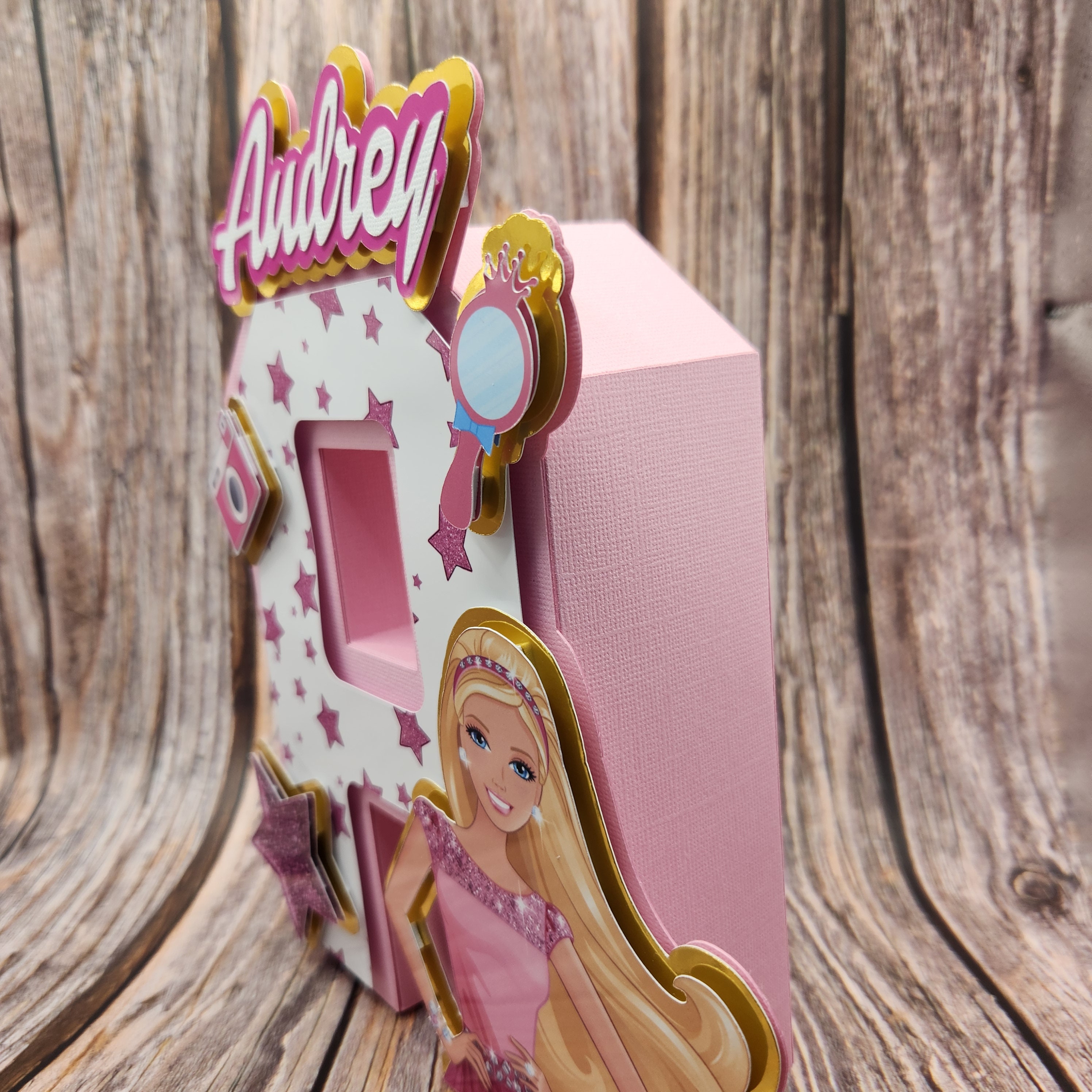 Barbie Birthday Decoration, 3D Numbers and Letters, Barbie Birthday ...