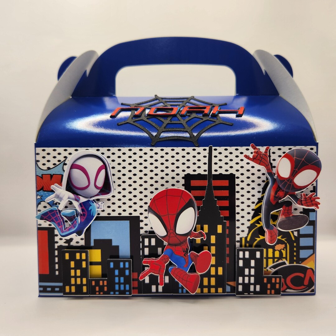 Spider Friends Gable Box / Spide Birthday Decoration / Spider Party ...