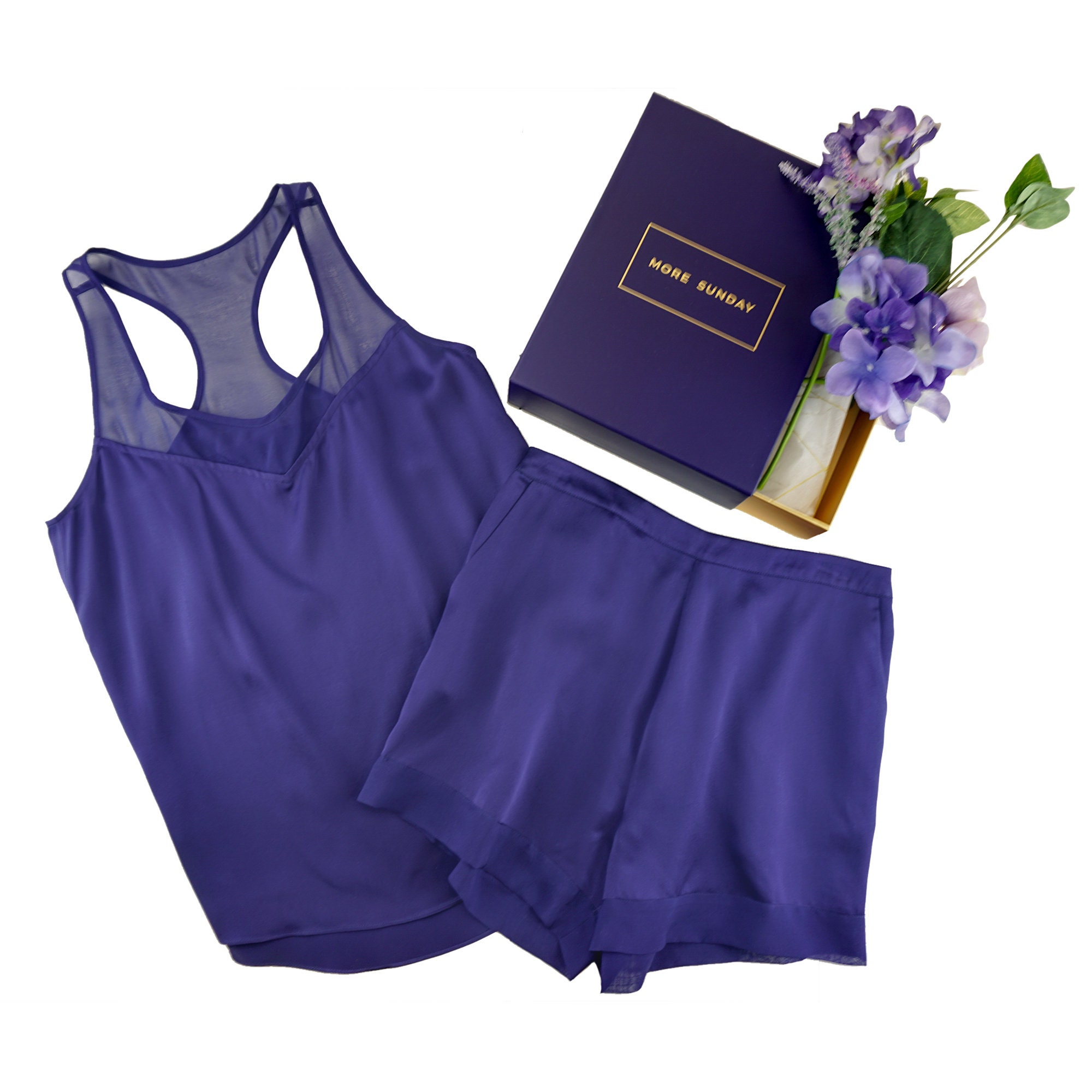 Washable Mulberry Silk Lounge Set | Perfect Stay Home Birthday, Bride ...