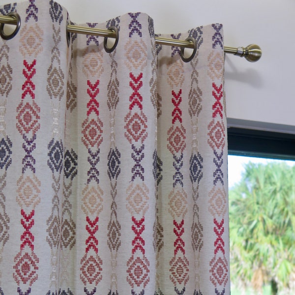 Moroccan Curtain Panels - Etsy