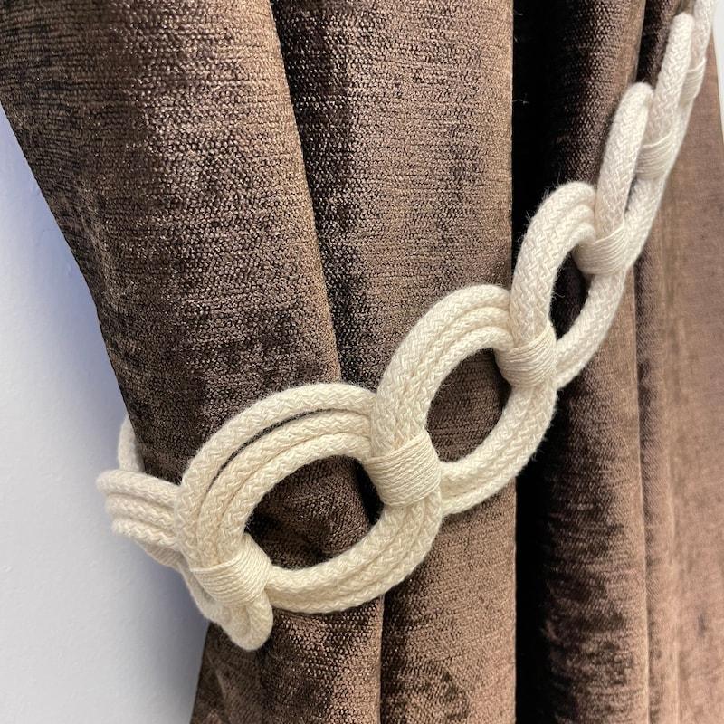 Rope Tiebacks - Etsy