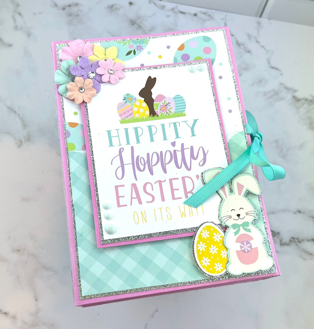 Easter Spring Mini Album Scrapbook 4x6 - Etsy