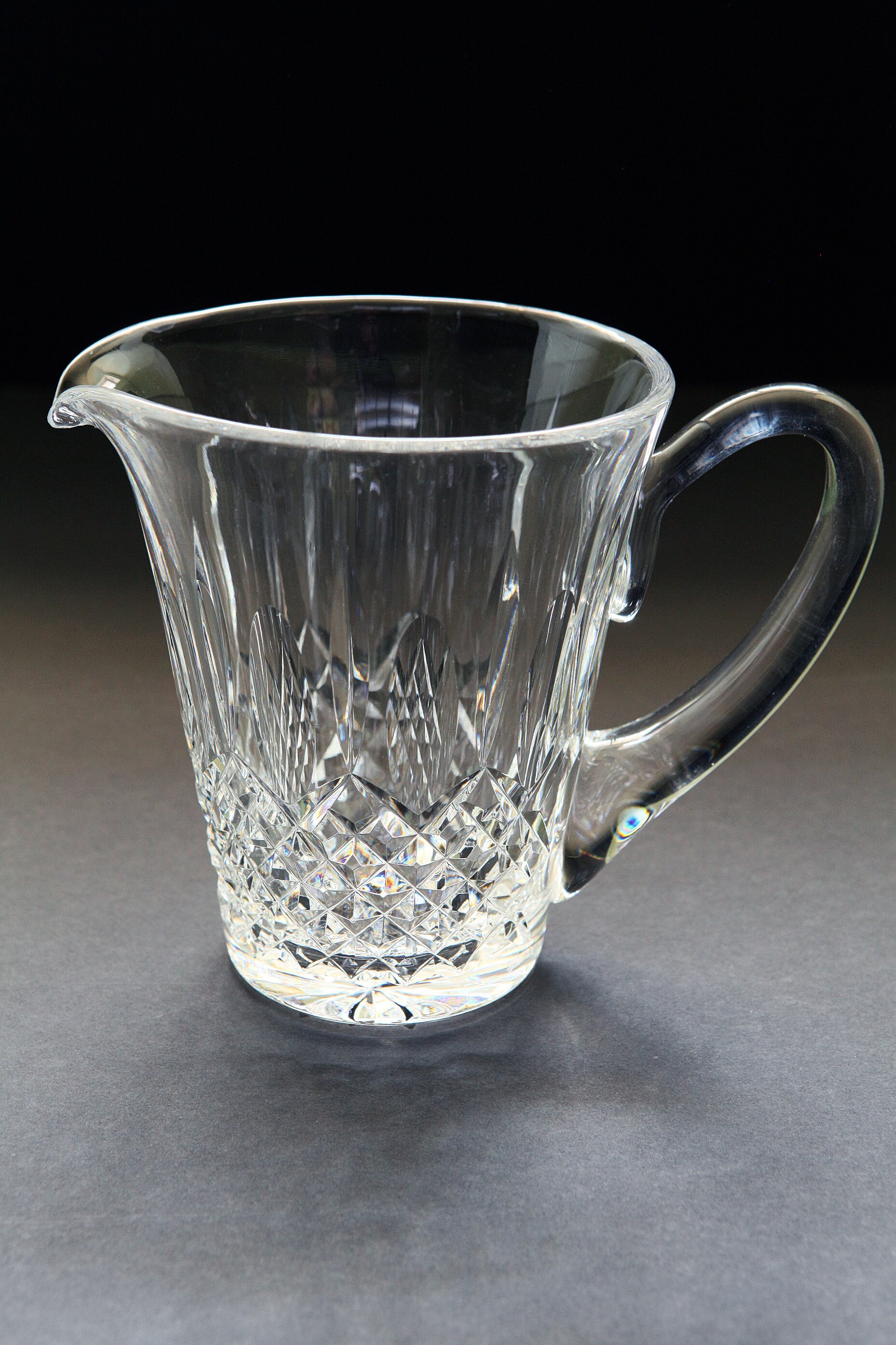 Vintage Waterford Water Pitcher - Etsy