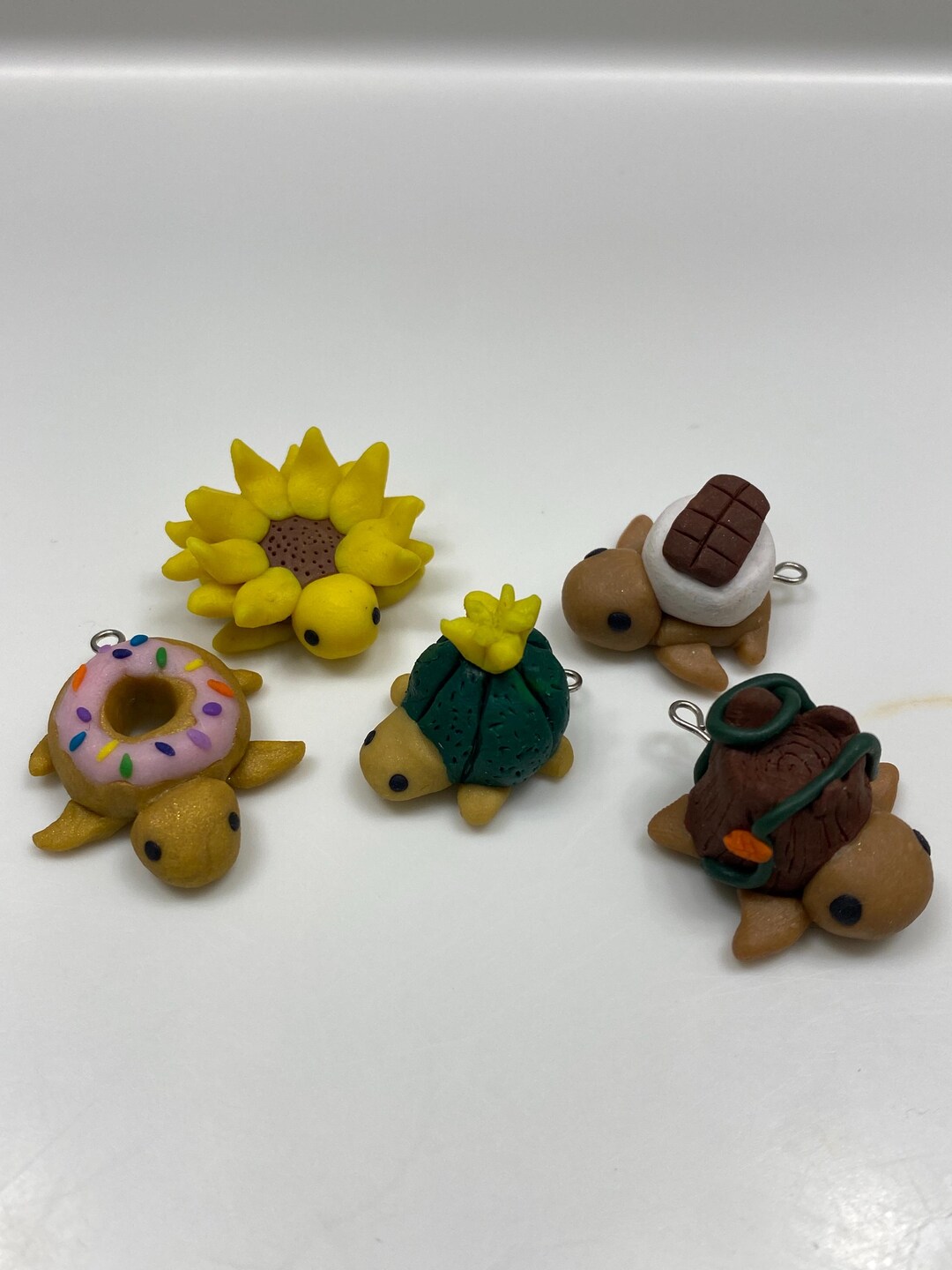 Themed Turtle Charms - Etsy
