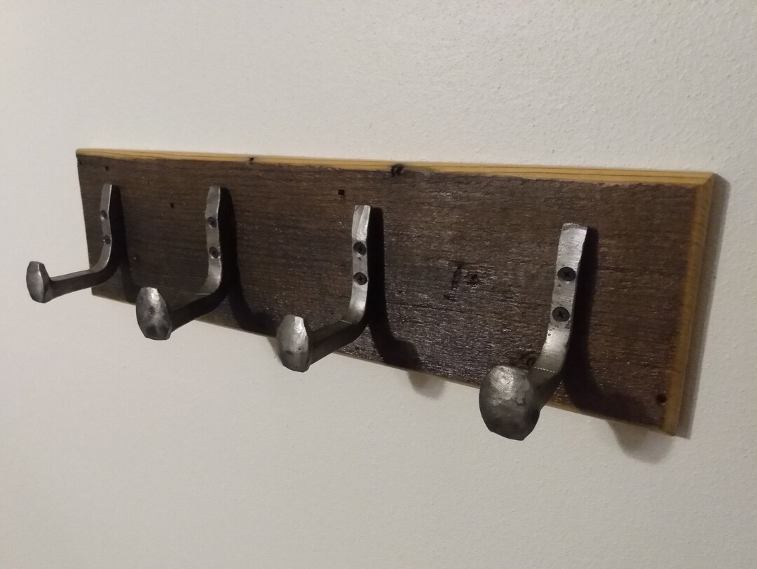 Railroad Spike Coat Rack - Etsy