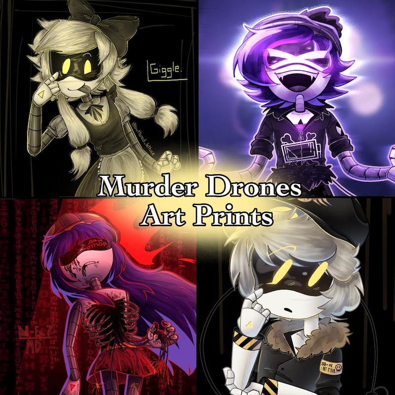 Murderdrones Poster - Etsy