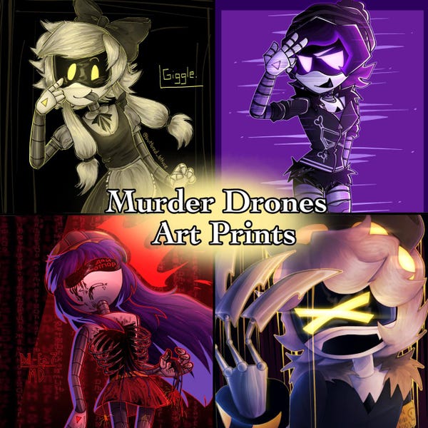 Murder Drones Poster - Etsy