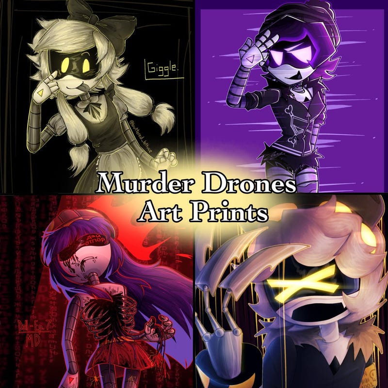 Murder Drones Poster - Etsy