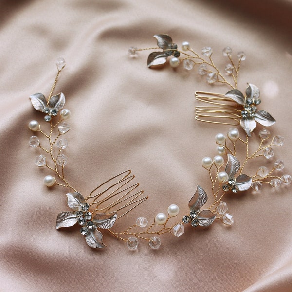 Bridal Hair Wreath - Etsy