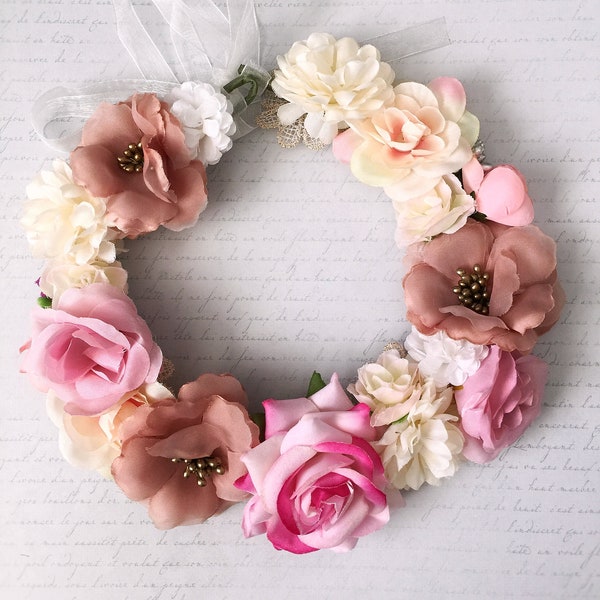 Pastel Flower Crown - Etsy