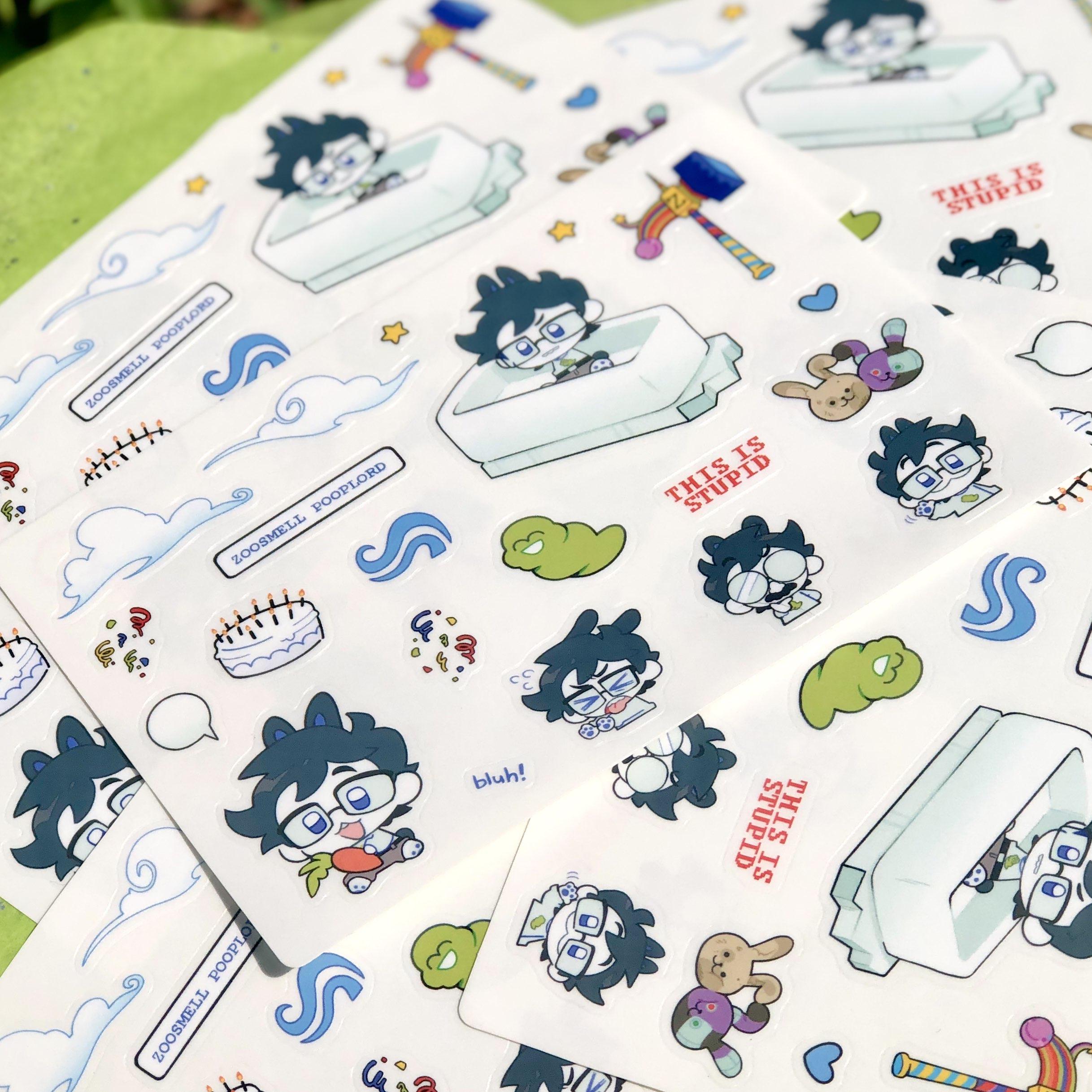 HOMESTUCK Egbun Sticker Sheet - Etsy