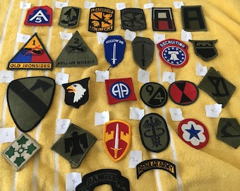 Military Patches Vintage - Etsy