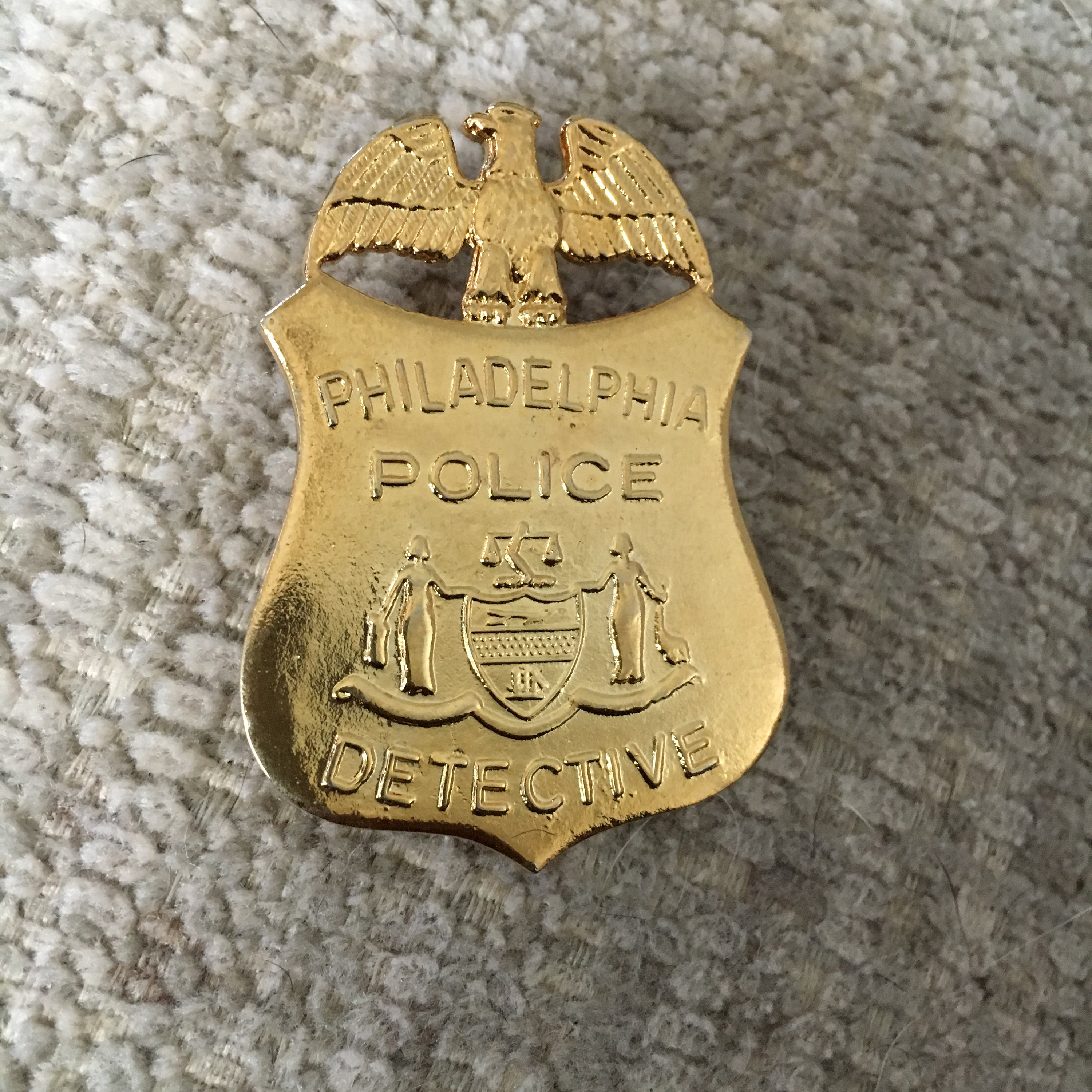 Philadelphia Police Officer Badge WSTM