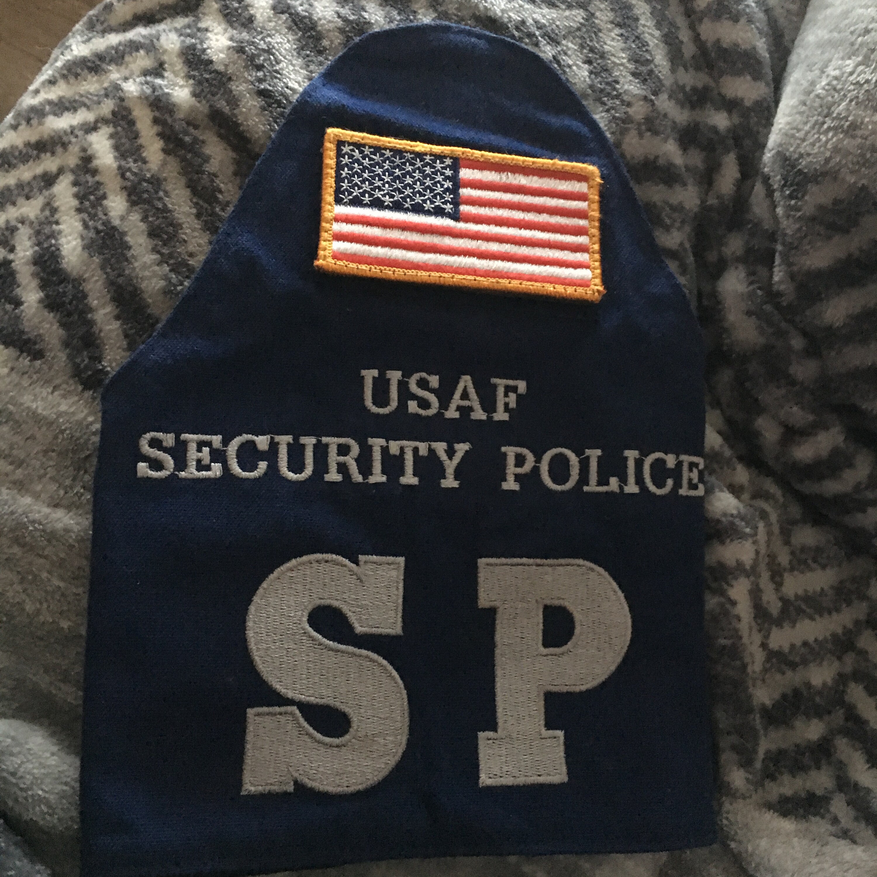 US Air Force Military Police MP Security Police SP Brassard | Etsy