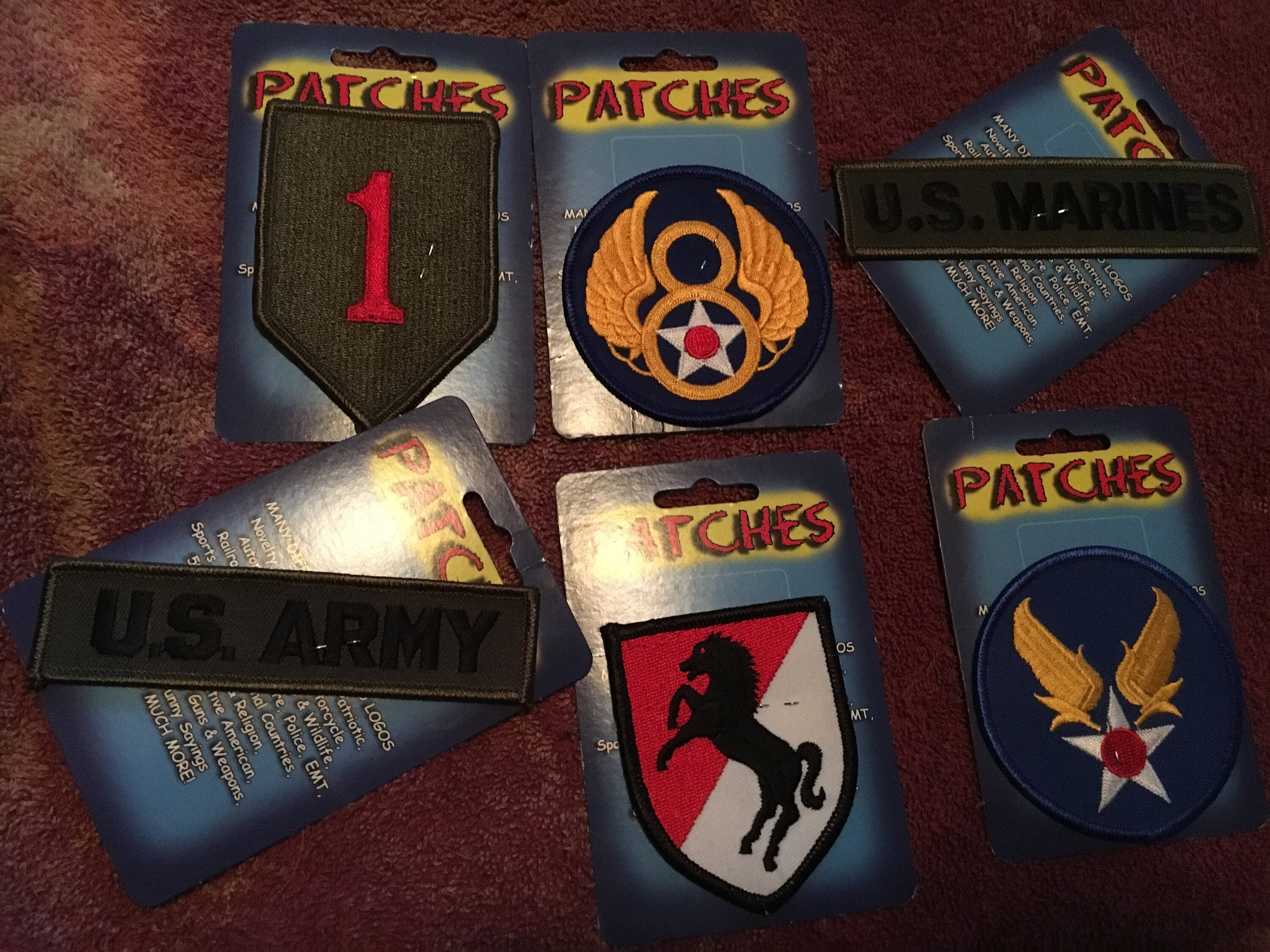 US Military Unit Patches Infantry Special Units Pick a Patch Group 2 ...