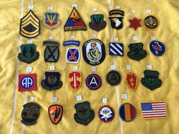 US Military Unit Patches Infantry Special Units Pick a Patch Group 2 ...