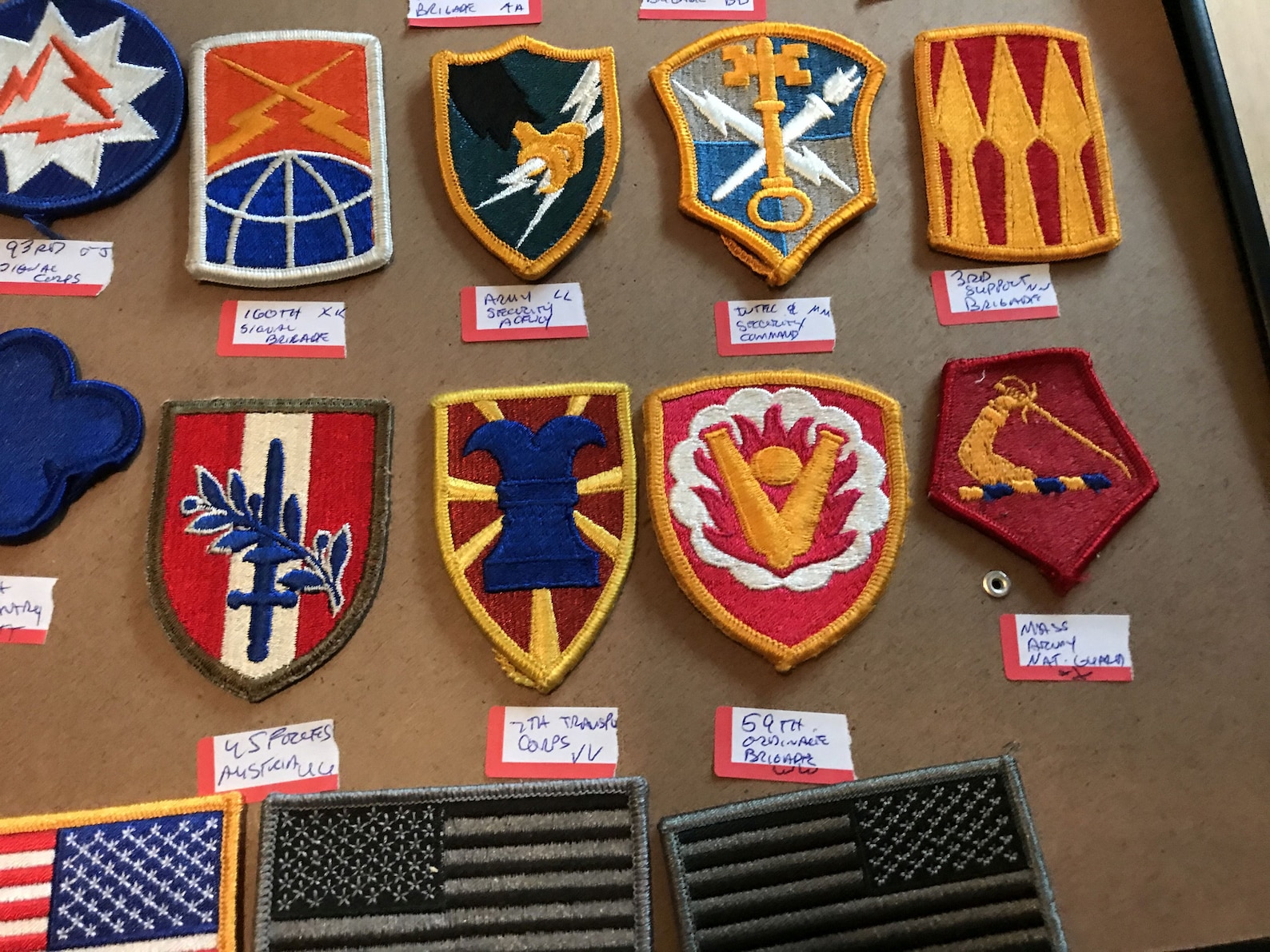 Vintage US Military Unit Patches Infantry Armor Special Units - Etsy