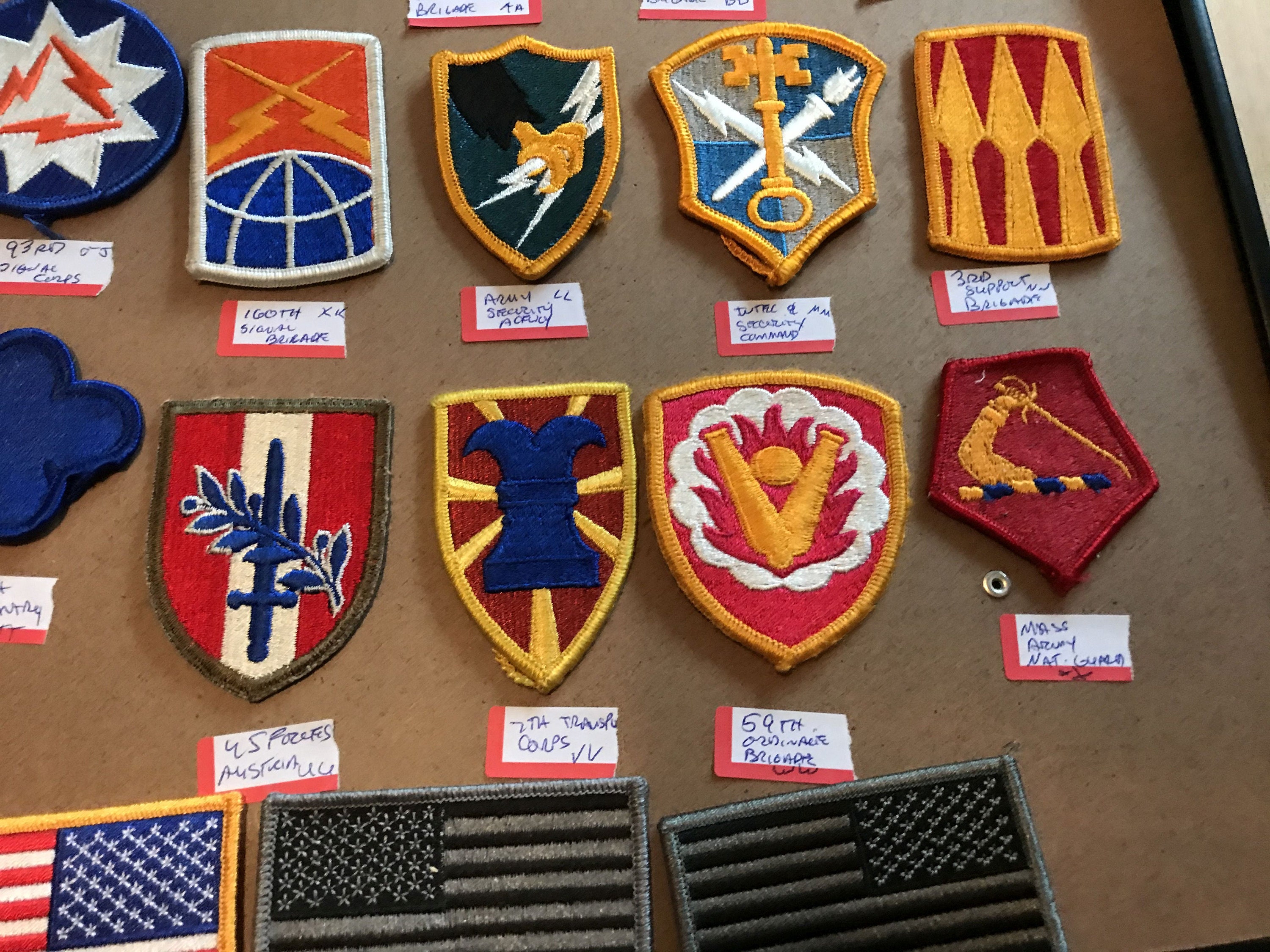 US Military Unit Patches Infantry Special Units Pick a Patch Group 2 ...