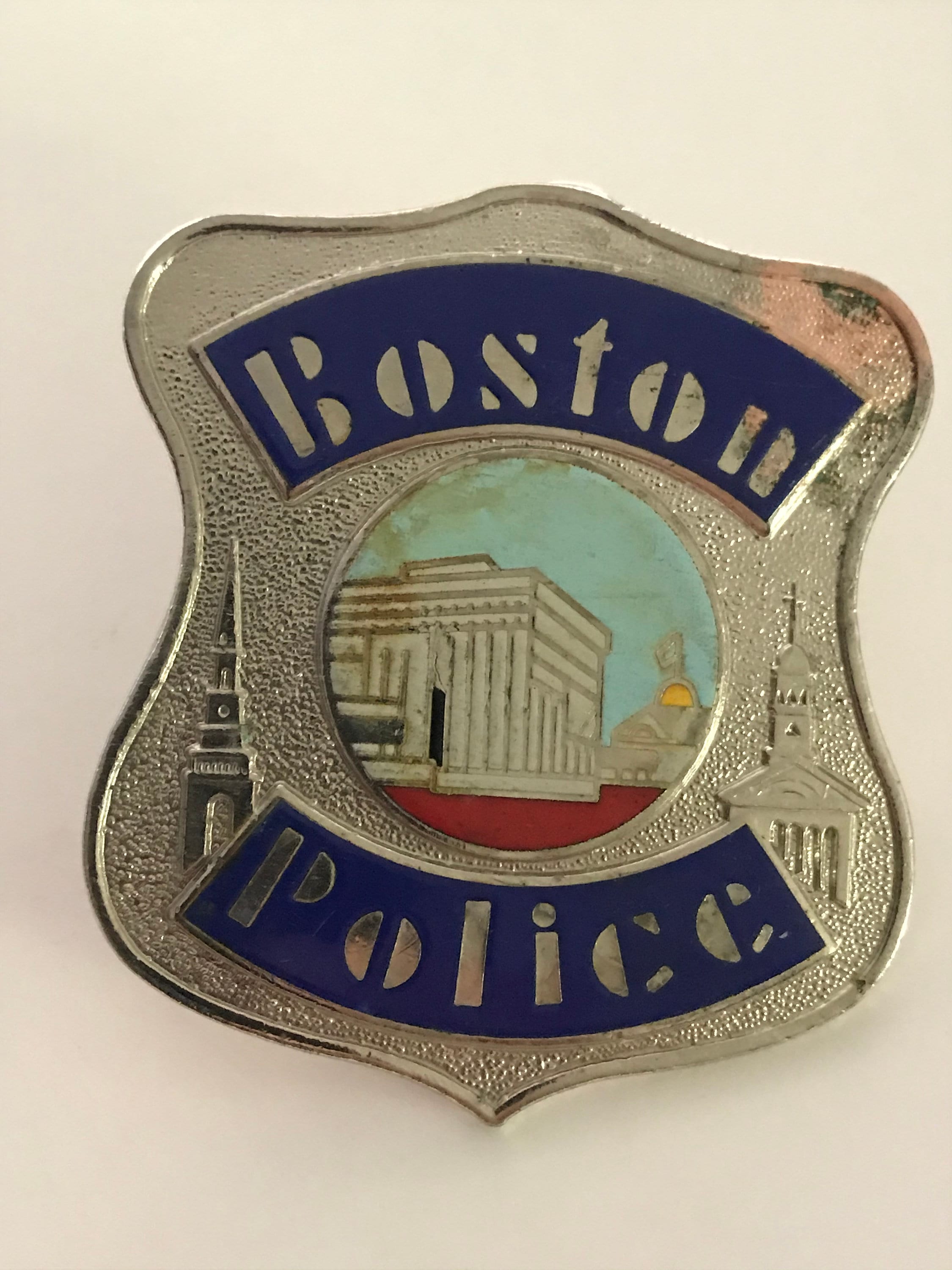 Boston Police Hat Badge