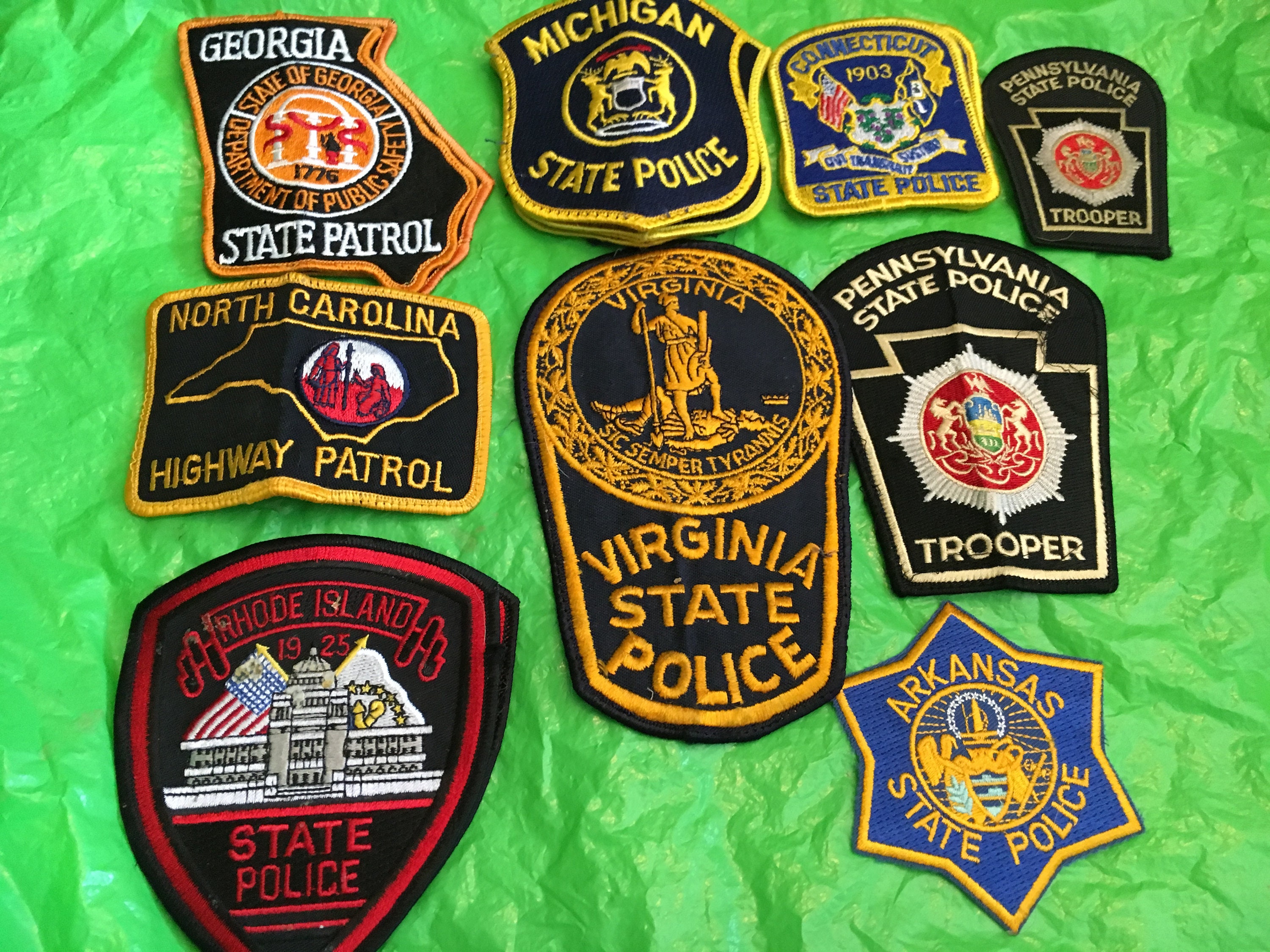 State Police and Highway Patrol patches YOU PICK | Etsy