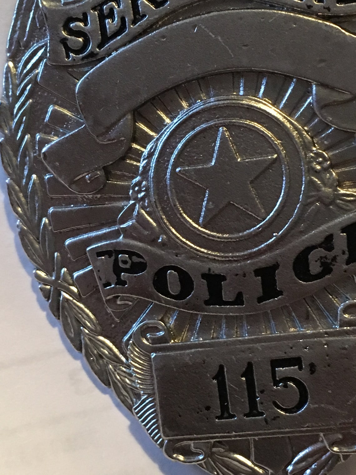 Novelty TJ Hooker Movie Prop Sergeant Police California badge | Etsy