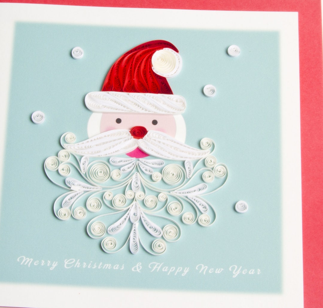 Santa & Snow - Etsy