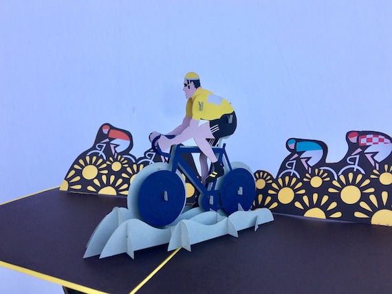 Bike Racing Pop up Card Art Paper Greeting Card Quilling - Etsy