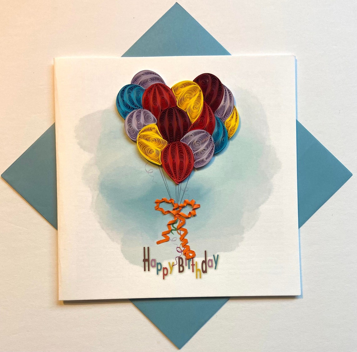 Happy Birthday - Quilling Card - Etsy