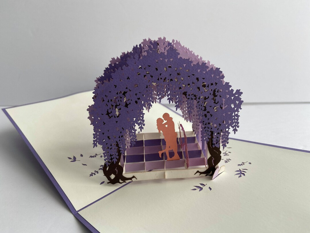 Love - Pop up Card, Art Paper, Greeting Card, Quilling Card, Craft ...