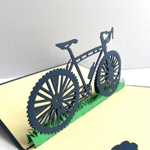 Bike - Pop up Card - Etsy