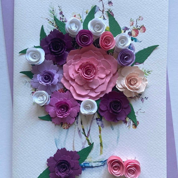 3d Handmade Card - Etsy