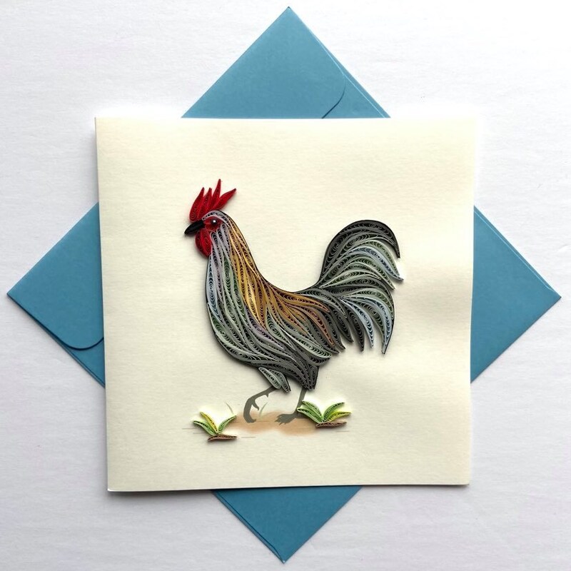 Quilling Chicken - Etsy