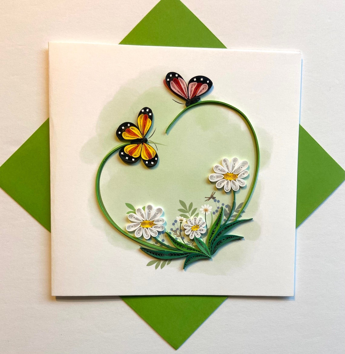Butterfly Quilling Cards | Etsy