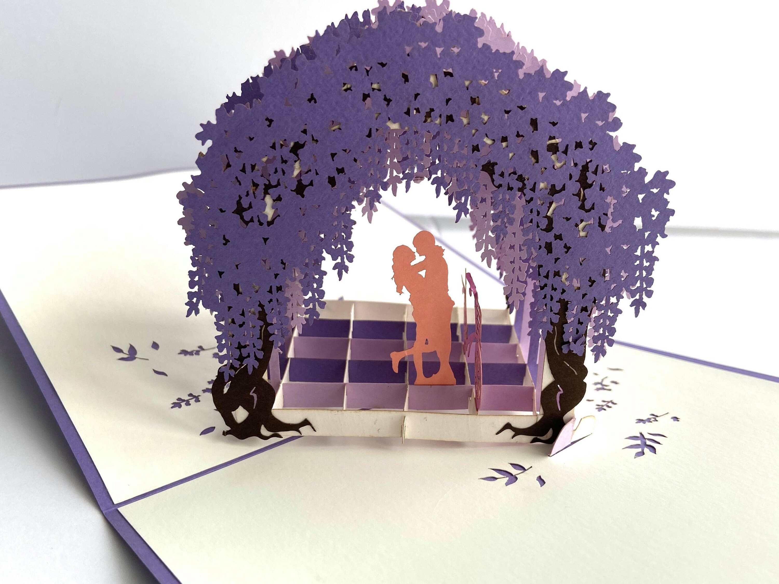 Love - Pop up Card, Art Paper, Greeting Card, Quilling Card, Craft ...