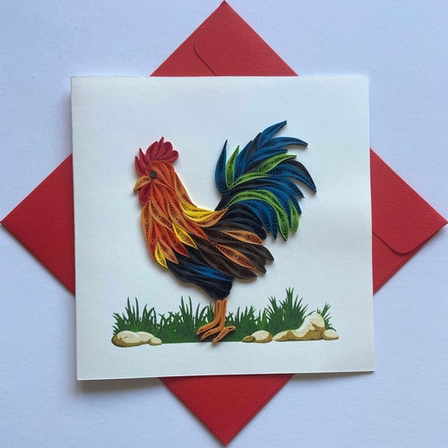 Blue Jay Bird Quilling Card Art Paper Greeting Card | Etsy Canada