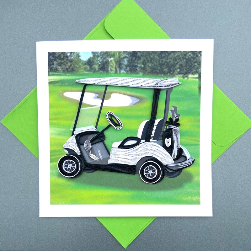 Handmade Golf Card - Etsy