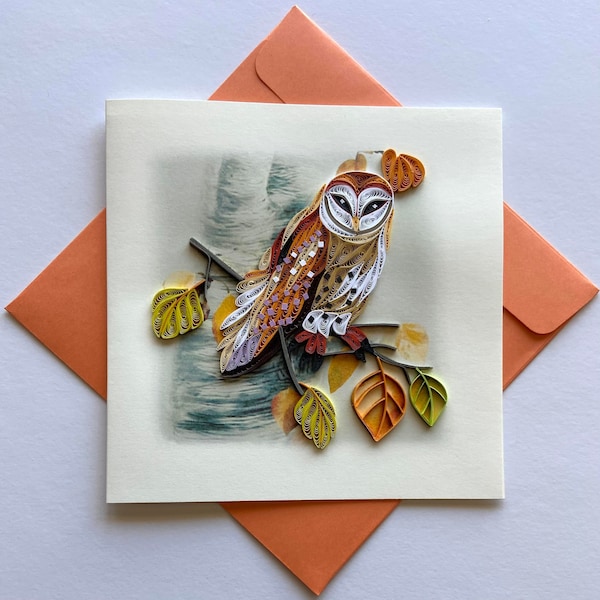 Quilling Owl - Etsy