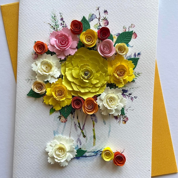 Paper Art Cards - Etsy