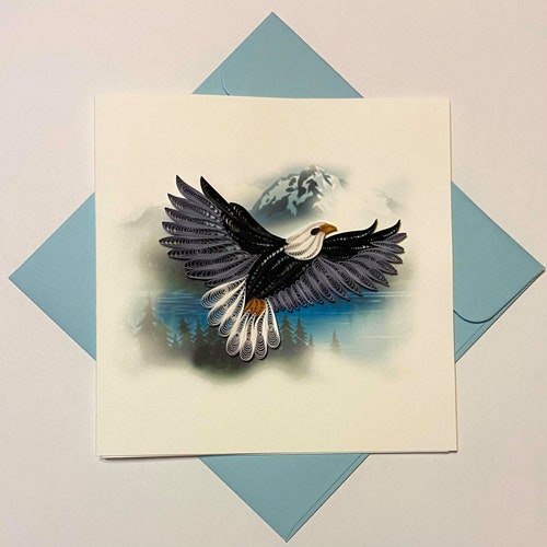 Lightning Bugs Card Quilling Greeting Card Handmade Greeting | Etsy