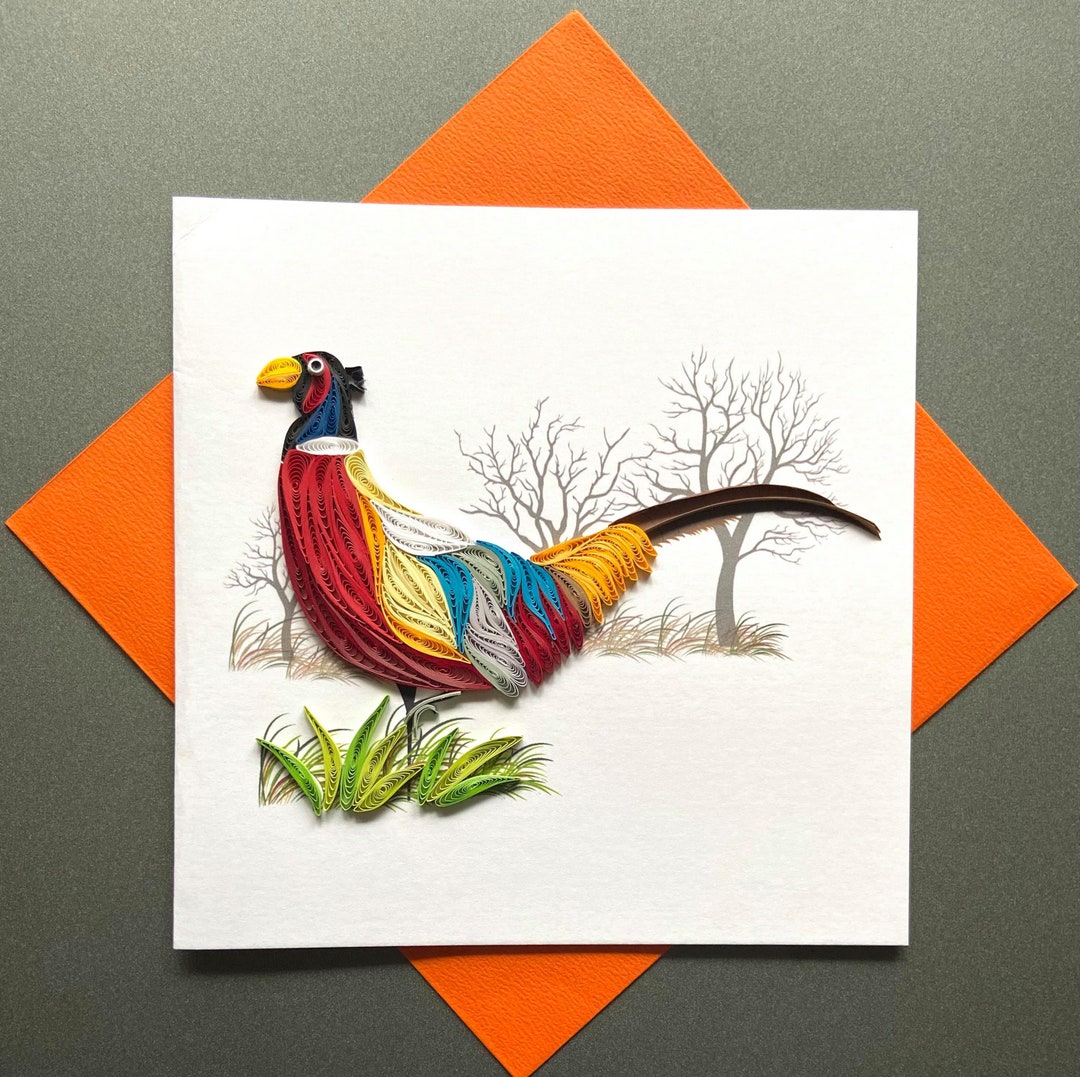 Bird- Quilling Cards - Etsy