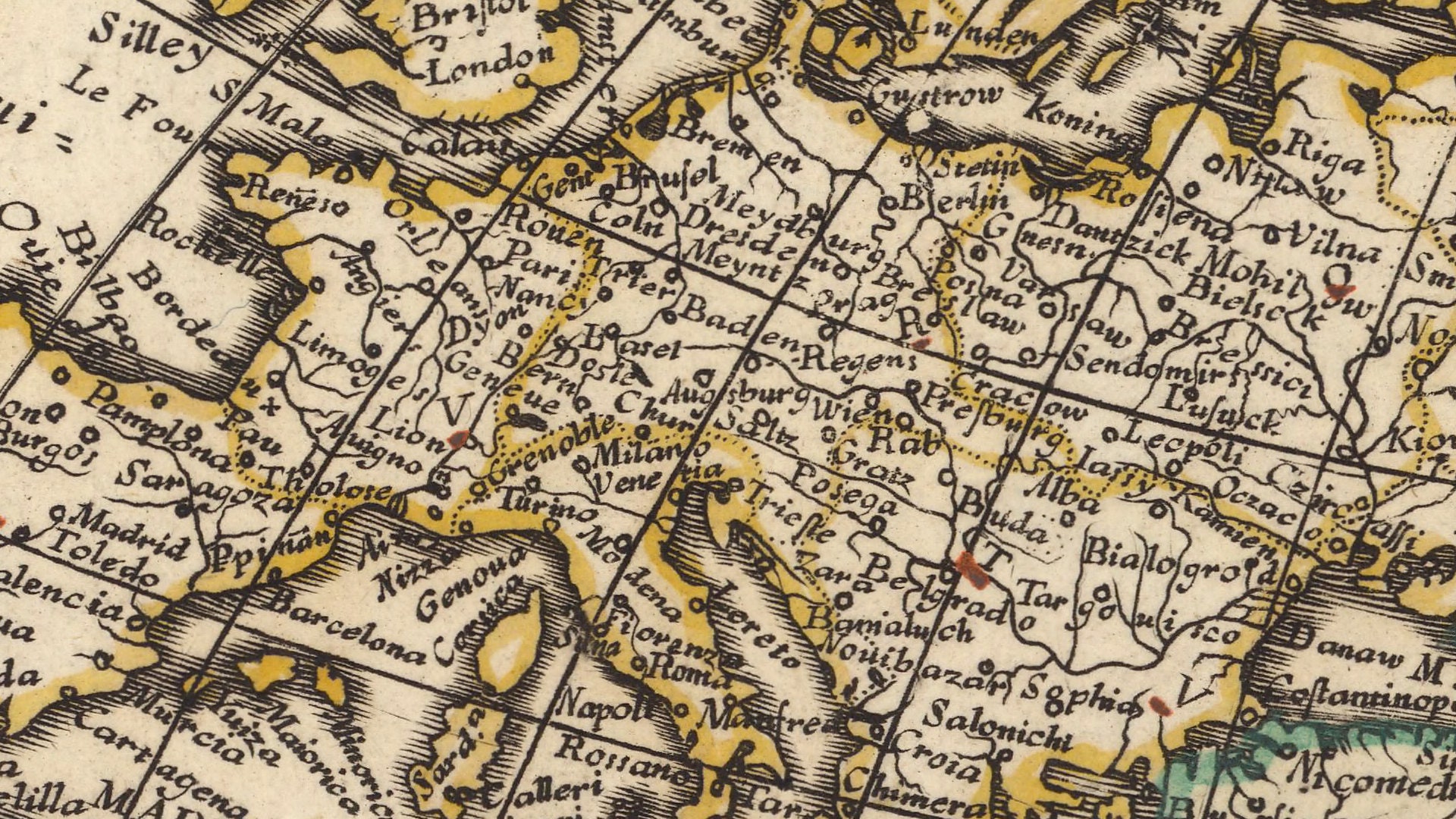 1660 Map of the World Antique Map Atlas Map Continentem | Etsy