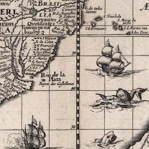 1630 Antique Map, Atlas Map, Pharos, Iupiter Olympicus, Dianae Templum ...