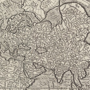 1607 Map, Atlas, Atlas Map, Mercator, Map of the World, America ...