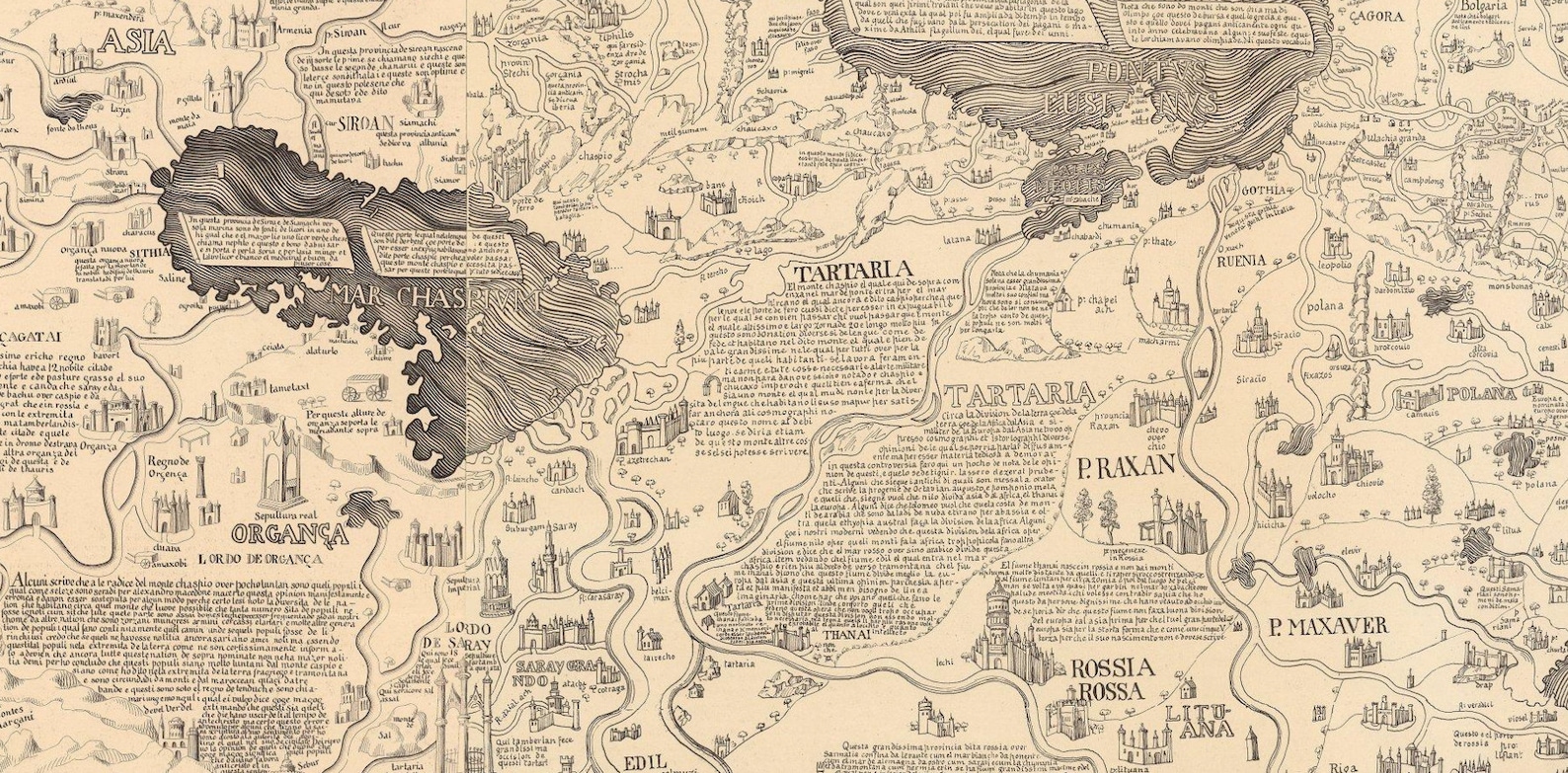 Map Of The World 1450 - Map