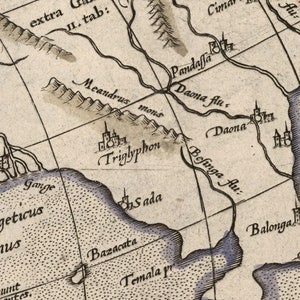 1618 Map of the World Asia Aria Germania Belgica Iberia | Etsy