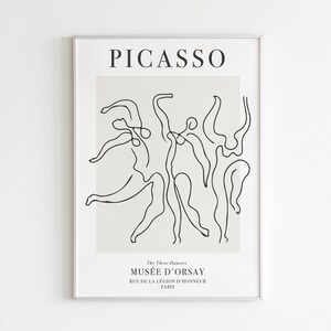 Gallery Wall Set of 6, Exhibition Gallery Wall Art Set, Matisse, Flower ...