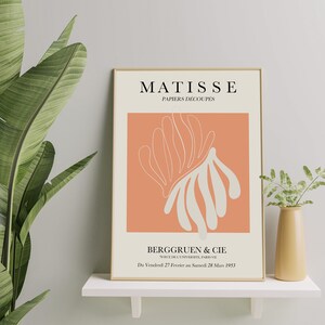 Gallery Wall Set of 6, Exhibition Gallery Wall Art Set, Matisse, Flower ...