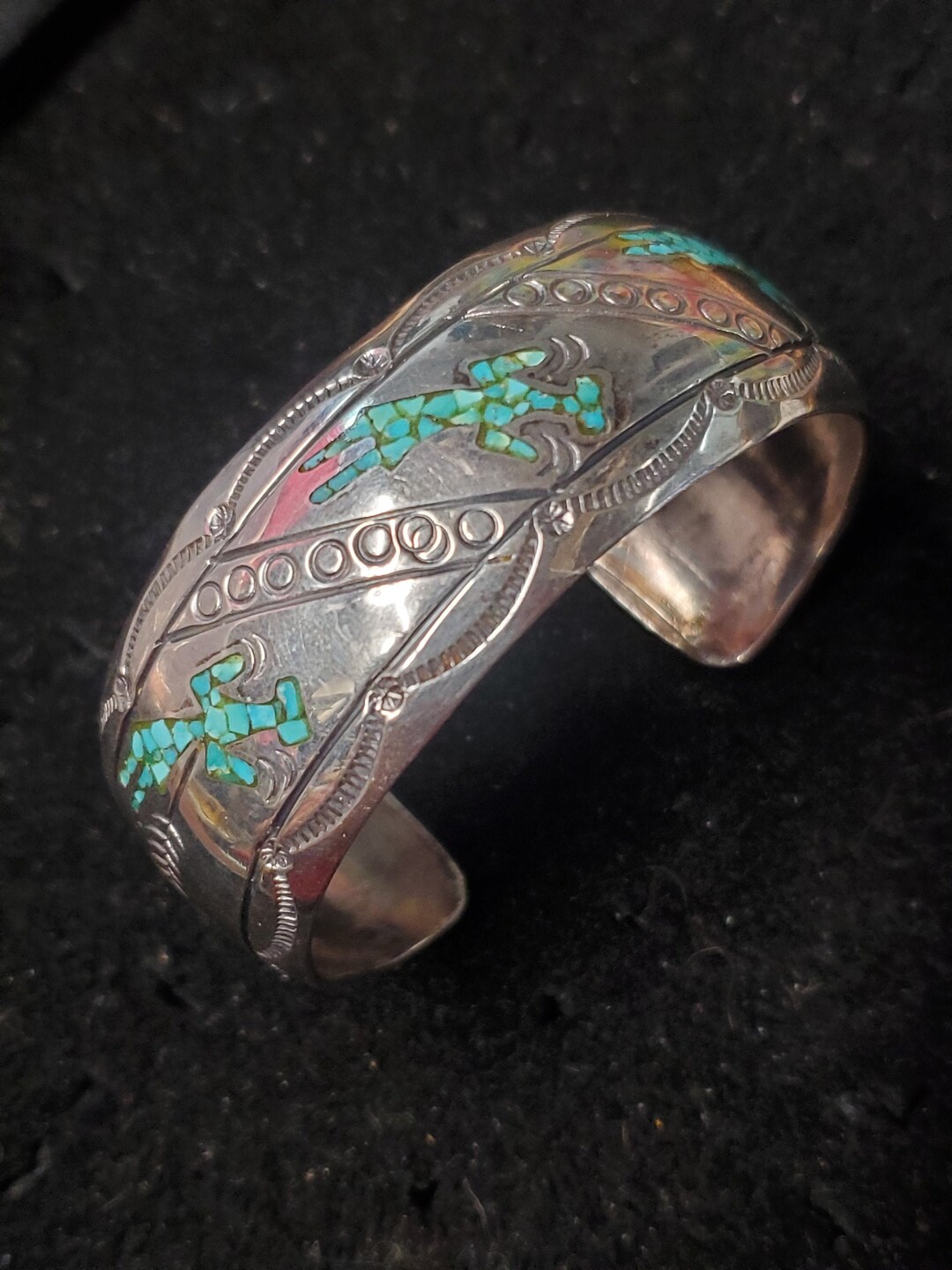 J Nezzie Native American Cuff Bracelet 15/16esb2 - Etsy
