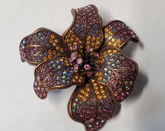 Joan Rivers Brooch - Etsy